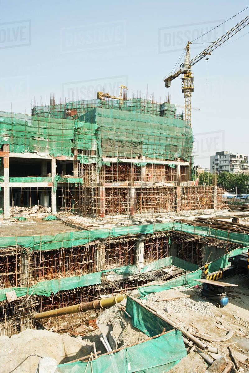 Construction site - Stock Photo - Dissolve