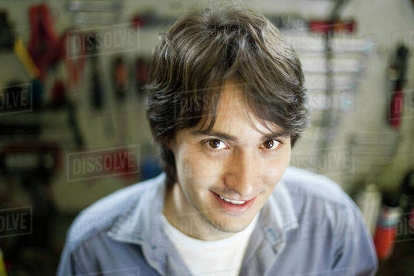 Mechanic, portrait - Stock Photo - Dissolve