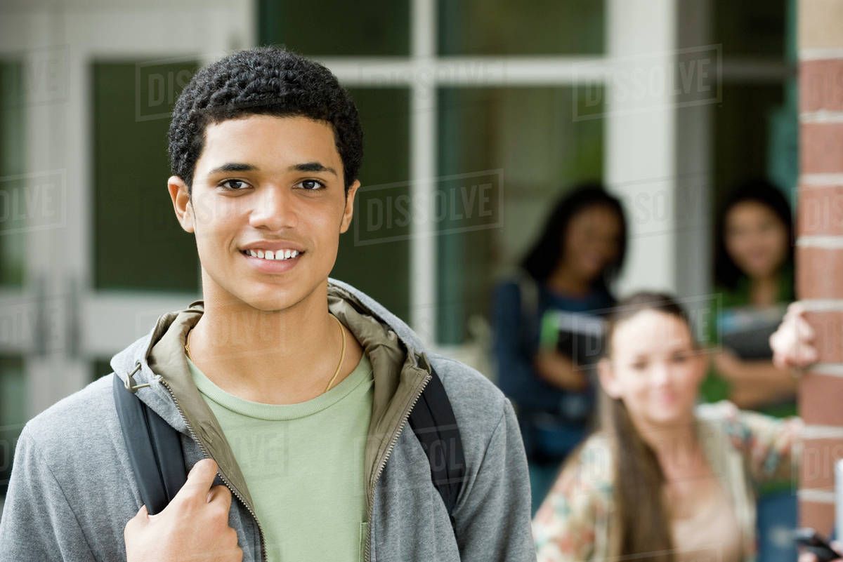 High school student, portrait - Royalty-free Stock Photo | Dissolve