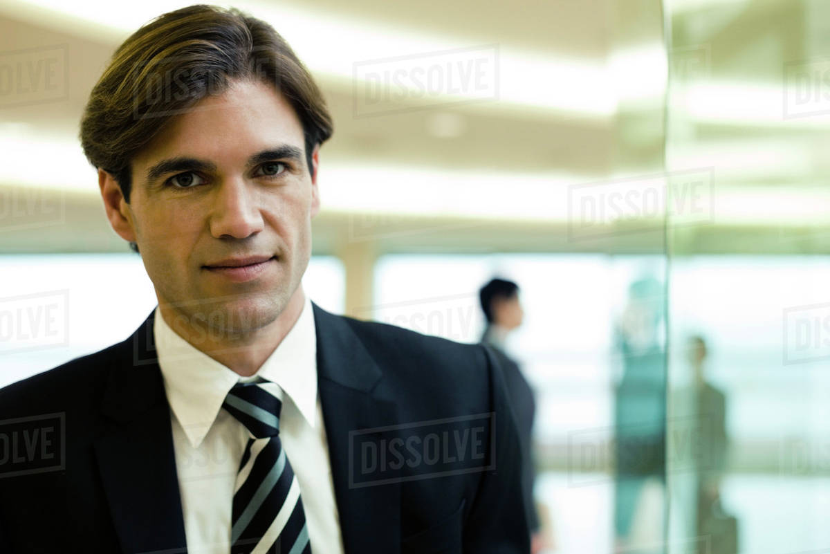 Male executive, portrait - Stock Photo - Dissolve