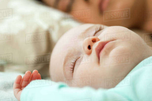 Infant napping - Royalty-free Stock Photo | Dissolve