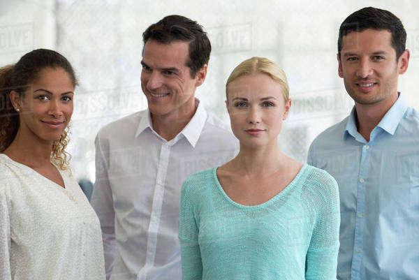 Team of professionals, portrait - Royalty-free Stock Photo | Dissolve