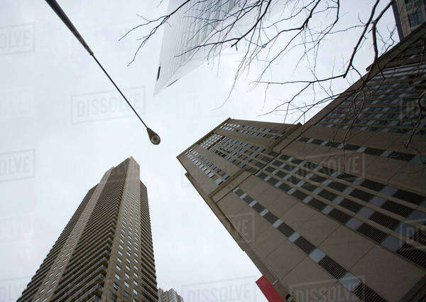 Skycrapers, low angle view - Stock Photo - Dissolve