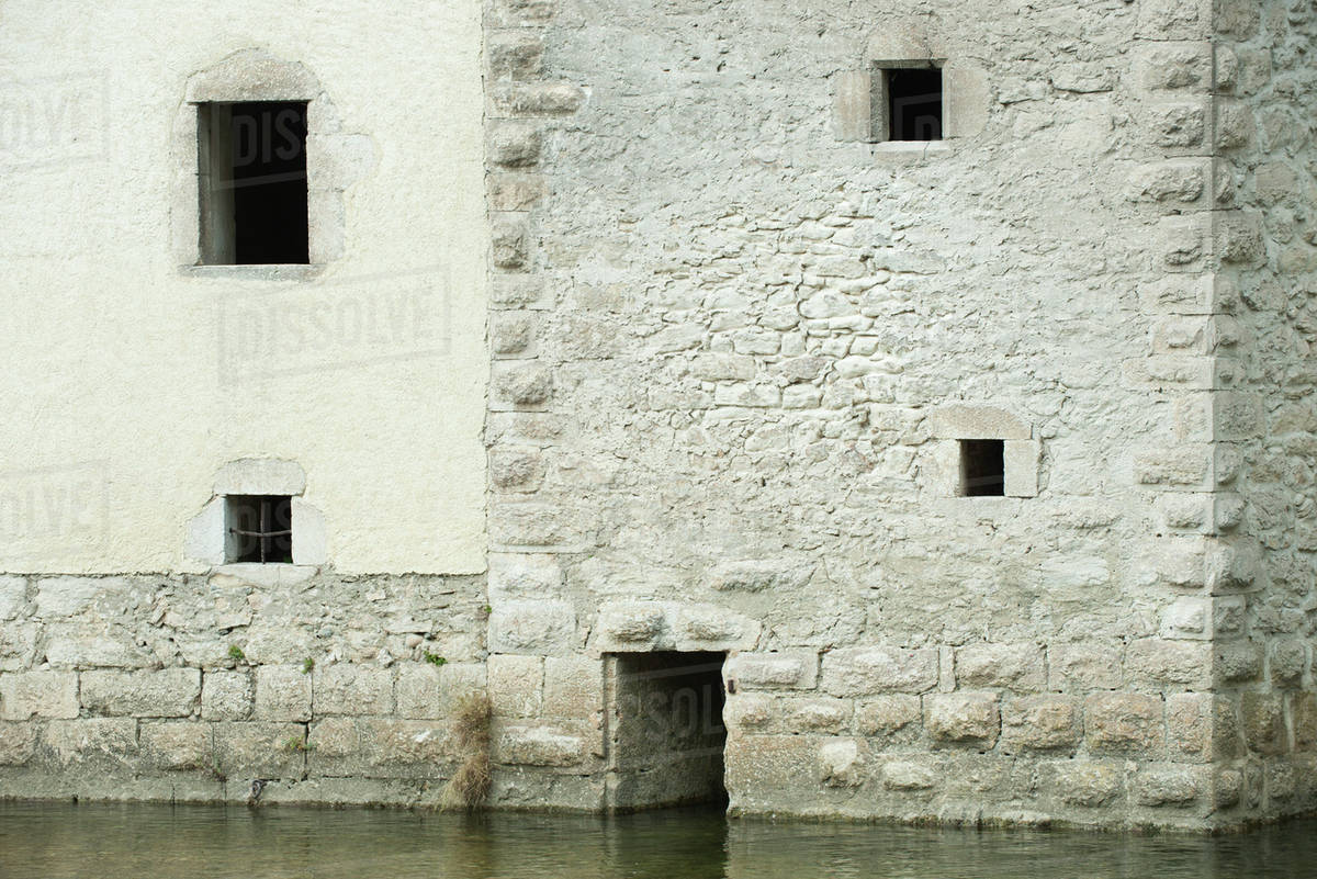 !7th Century building surrounded by water - Royalty-free Stock Photo ...