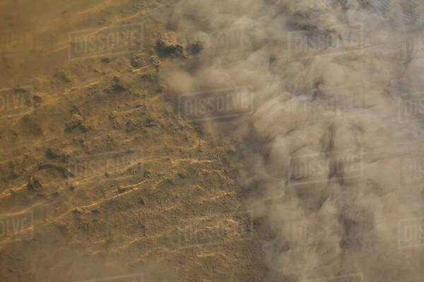 Wind blowing dust - Royalty-free Stock Photo | Dissolve
