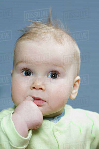 Curious baby - Royalty-free Stock Photo | Dissolve