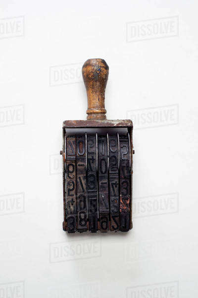 Date stamp - Stock Photo - Dissolve