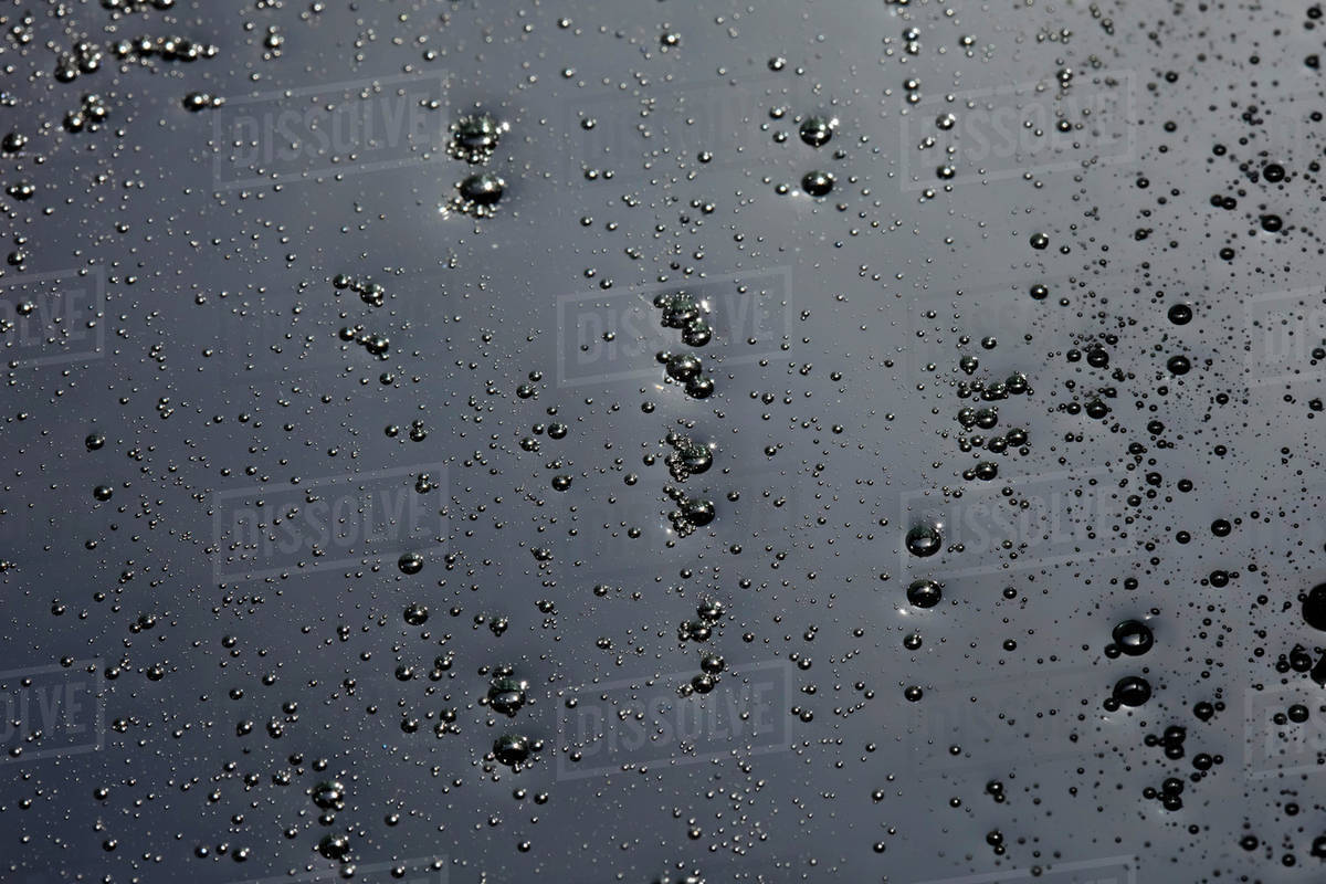 Condensation on a black background - Stock Photo - Dissolve