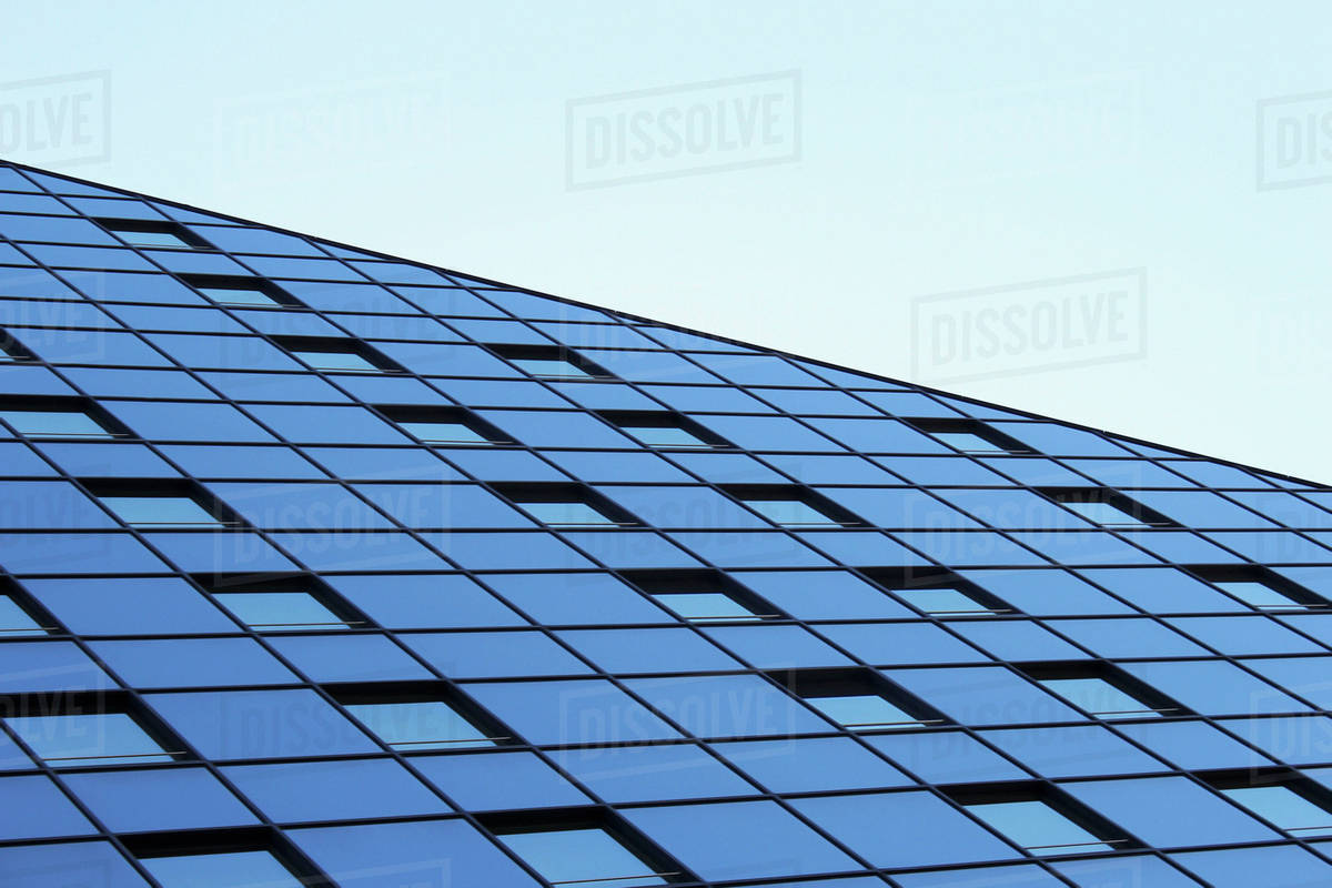 An abstract view of the slant of a building - Royalty-free Stock Photo ...