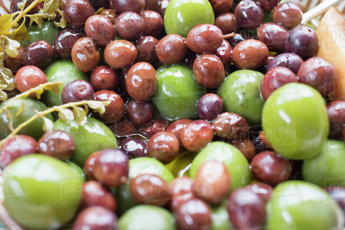 Close-up of olives - Royalty-free Stock Photo | Dissolve