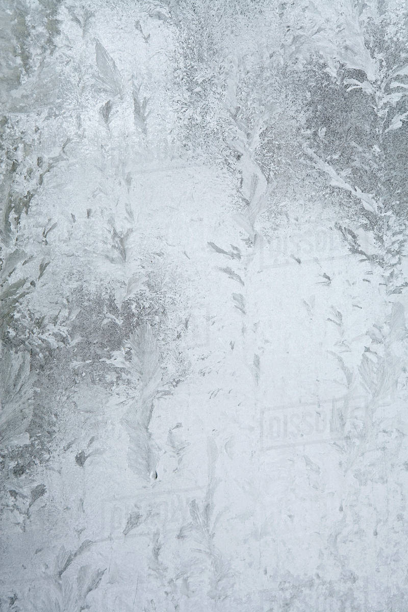 A sheet of ice, full frame - Stock Photo - Dissolve