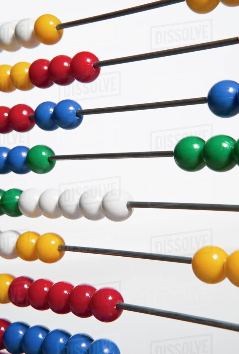 Detail of an abacus - Royalty-free Stock Photo | Dissolve