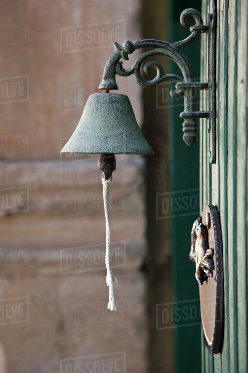 A bell on a wall - Royalty-free Stock Photo | Dissolve