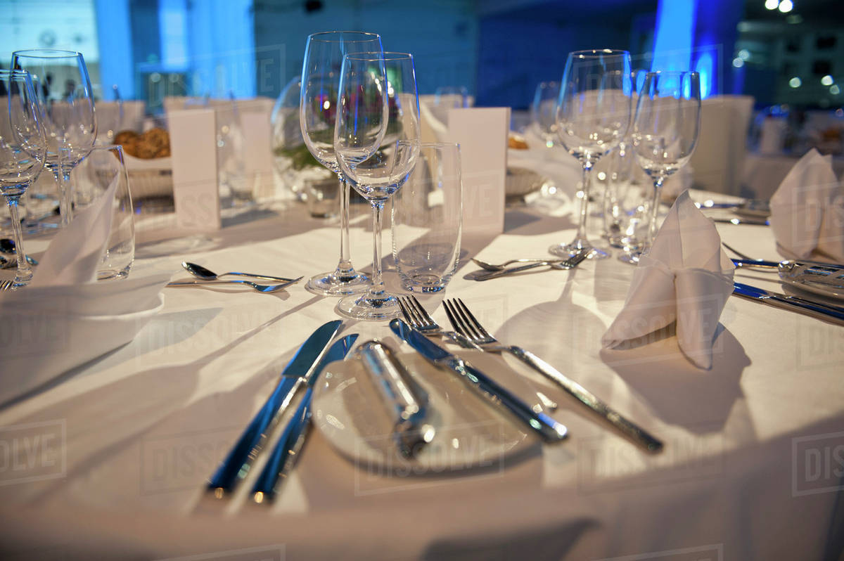 Set dining table - Royalty-free Stock Photo | Dissolve